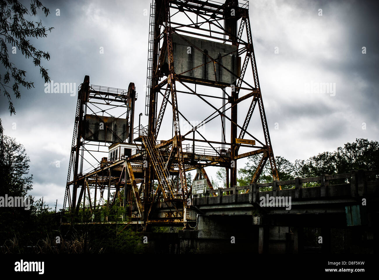 Bridge over Bayou Teche, Breaux Bridge, Louisiana Stock Photo - Alamy