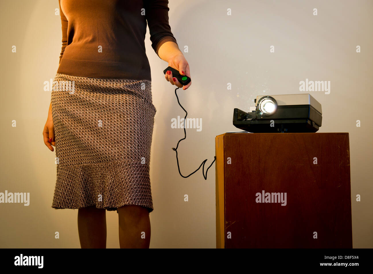 Woman movie theater retro hi-res stock photography and images - Alamy