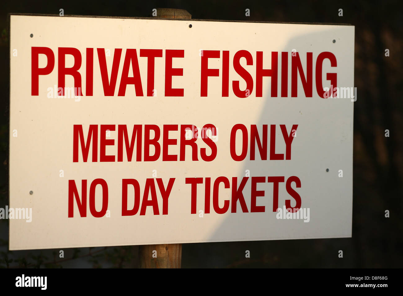 Private fishing hi-res stock photography and images - Alamy