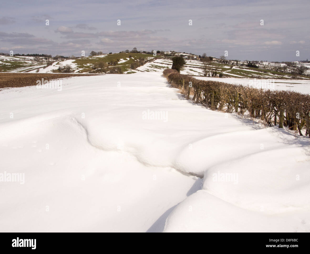 Deep snow drifts hi-res stock photography and images - Alamy