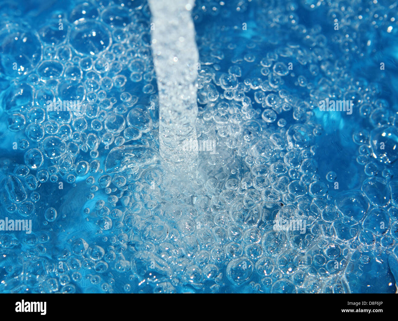 Berlin, Germany, jet of water from the tap Stock Photo - Alamy