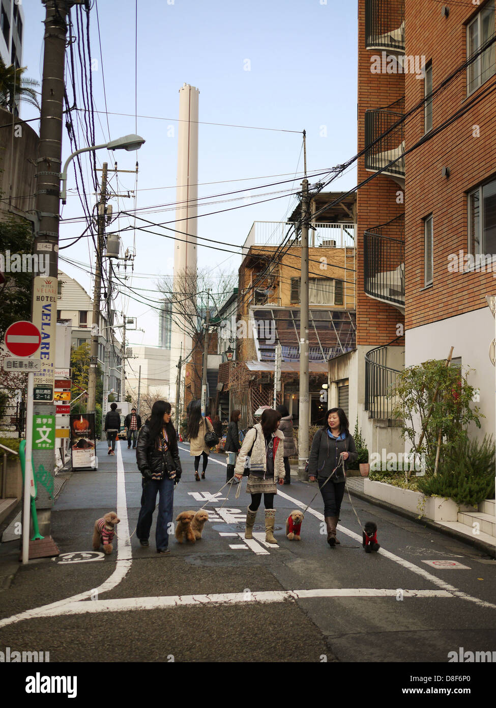 Small town in Tokyo Japan Stock Photo - Alamy