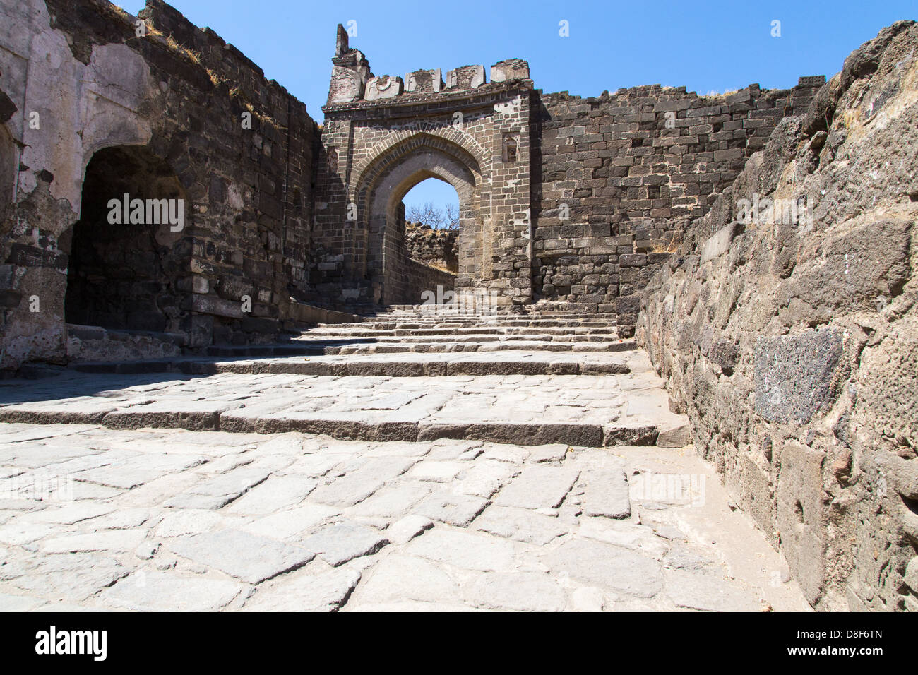 Gate at Daulatabad Fort, Daulatabad, Maharashtra, India Stock Photo - Alamy