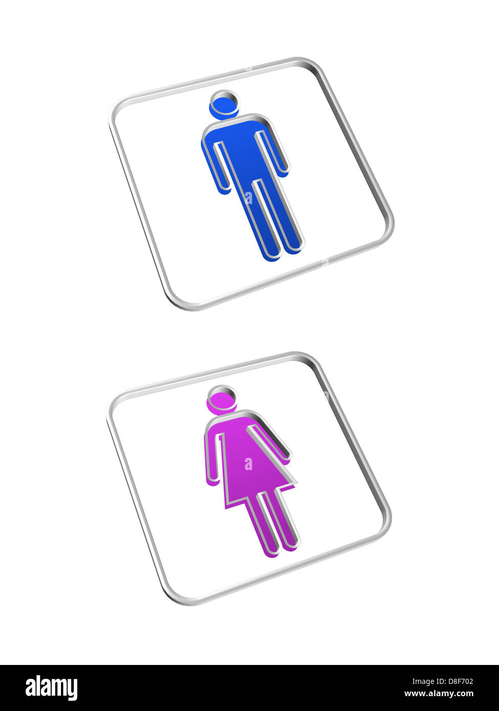 Icon button illustrations isolated on a white background Stock Photo ...