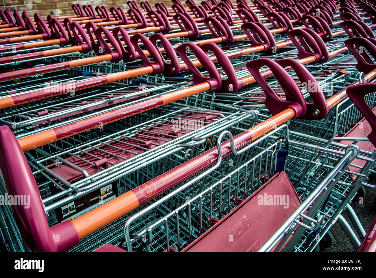 Plastic trolleys hi-res stock photography and images - Alamy