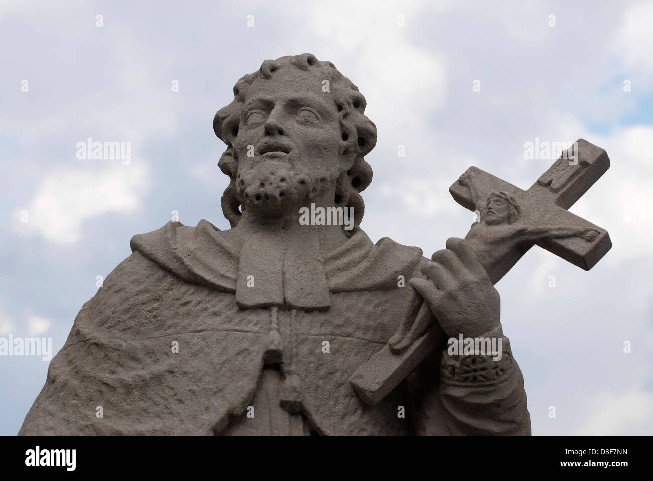 Jesus looking heaven in prayer hi-res stock photography and images - Alamy