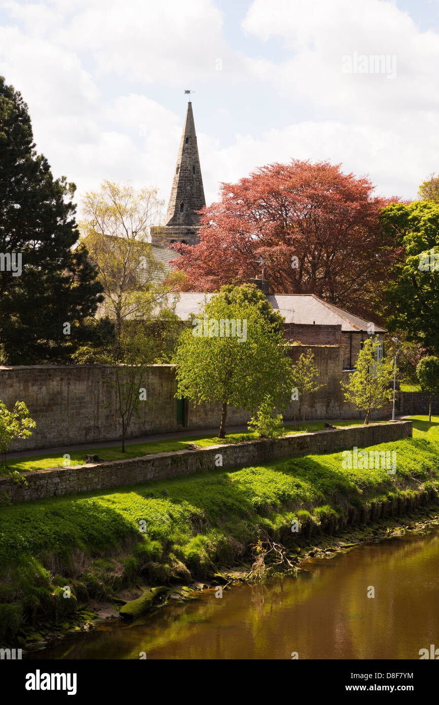 River Coquet, Warworth, Northumberland,England Stock Photo - Alamy
