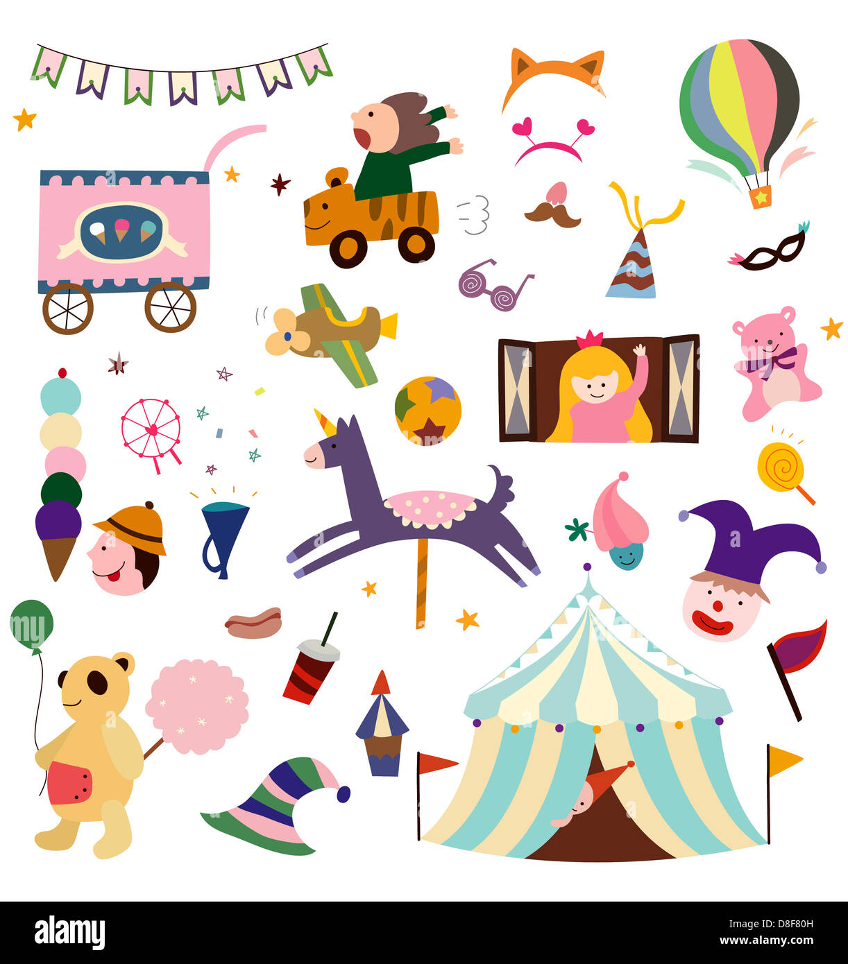 Pier circus Cut Out Stock Images & Pictures - Alamy