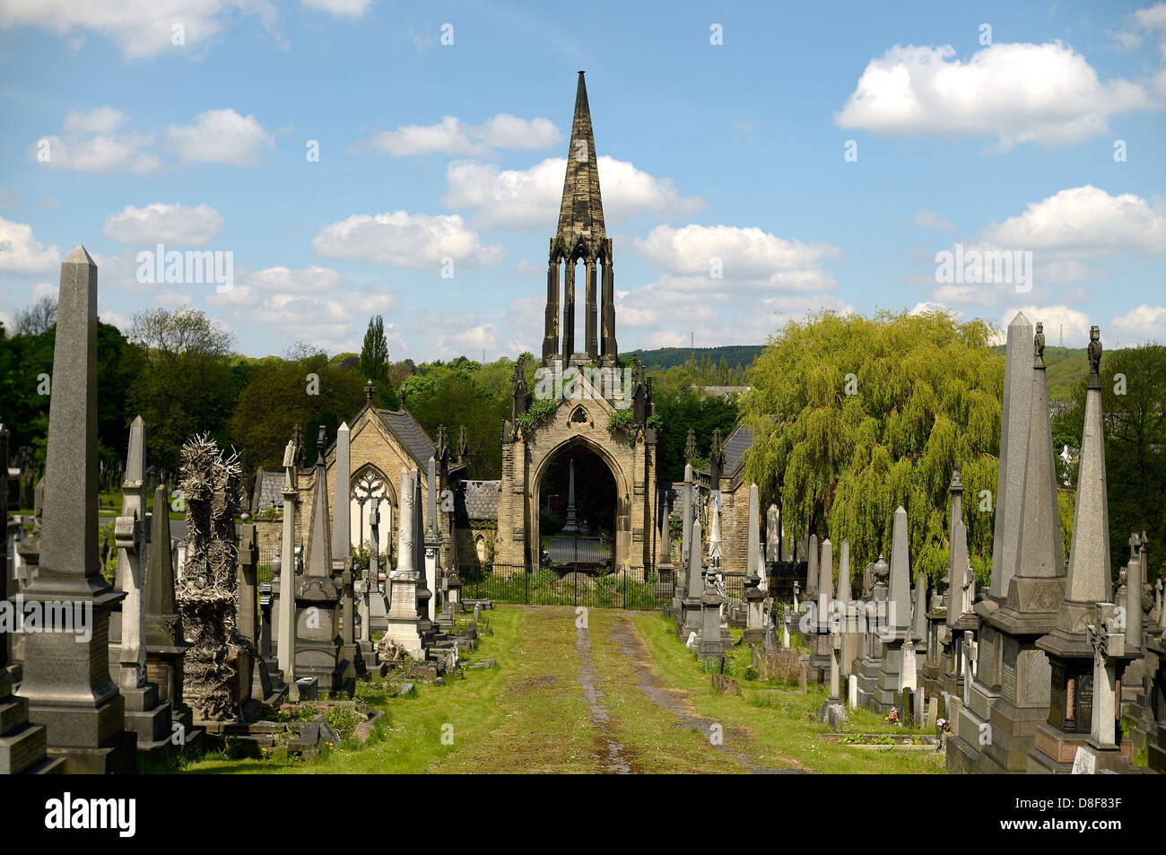 An old historic graveyard Stock Photo - Alamy
