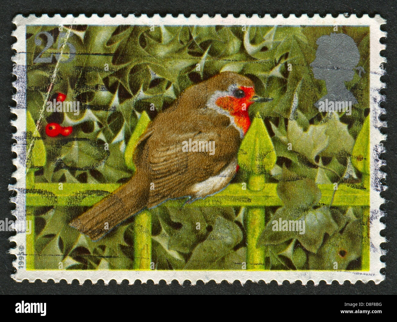 UK - CIRCA 1995: A stamp printed in UK shows image of the European ...