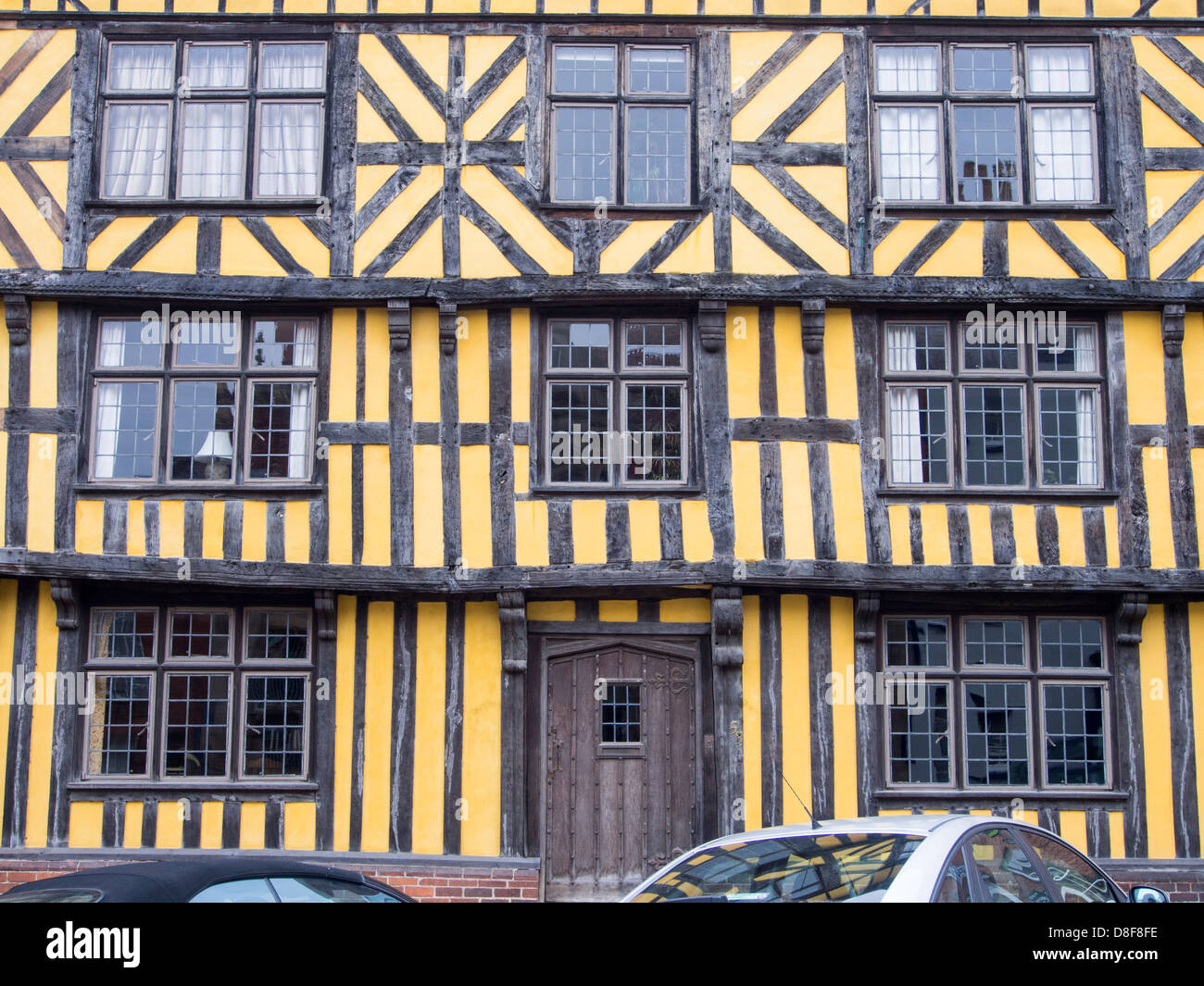 An ancient house built in the 17th century, one of many ancient ...