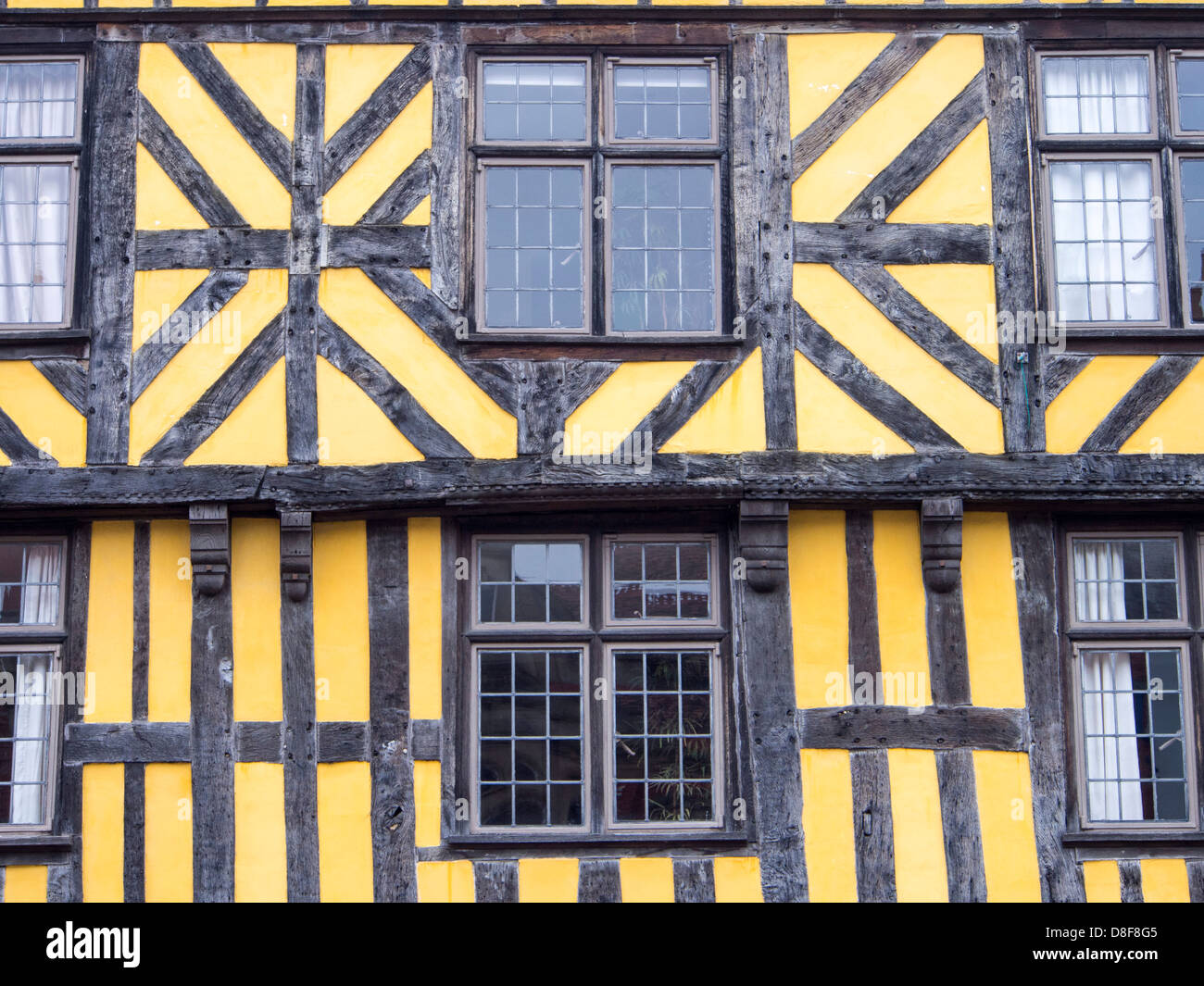 An ancient house built in the 17th century, one of many ancient ...