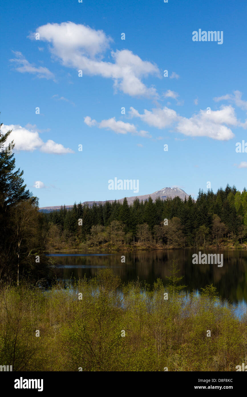 Loch Ard with Ben Lomond in the background, Loch Lomond & The Trossachs ...