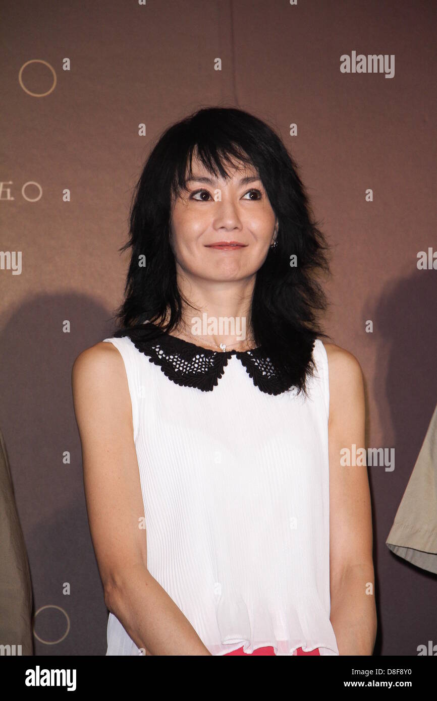 Maggie Cheung attended press conference of Taipei Golden Horse Film ...