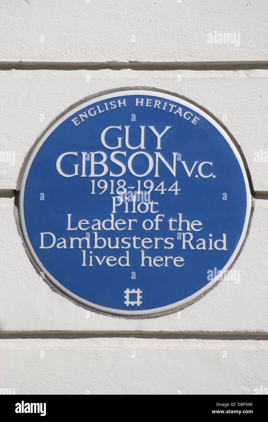 Guy gibson blue plaque hi-res stock photography and images - Alamy