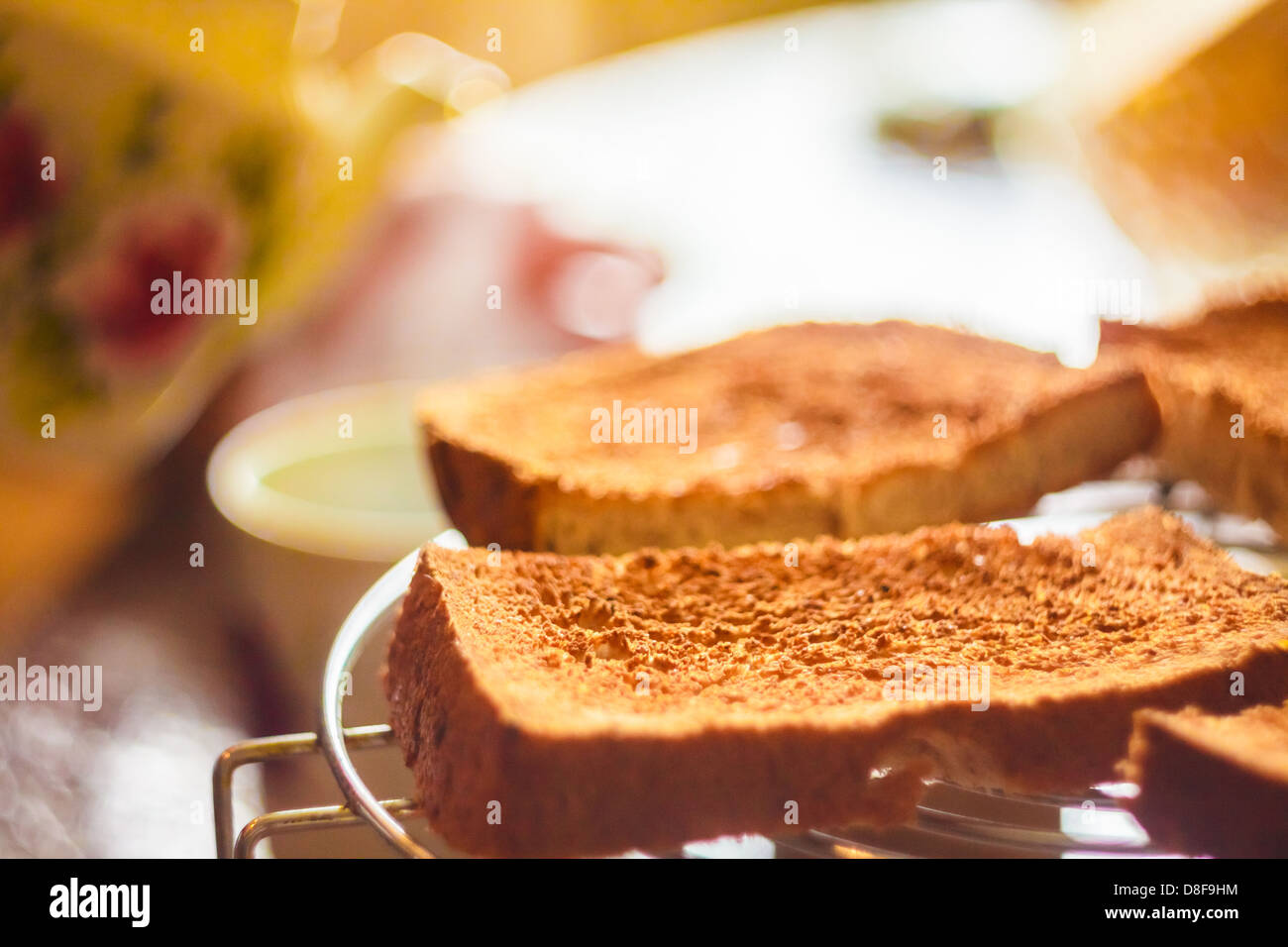 Pile of toast butter hi-res stock photography and images - Alamy