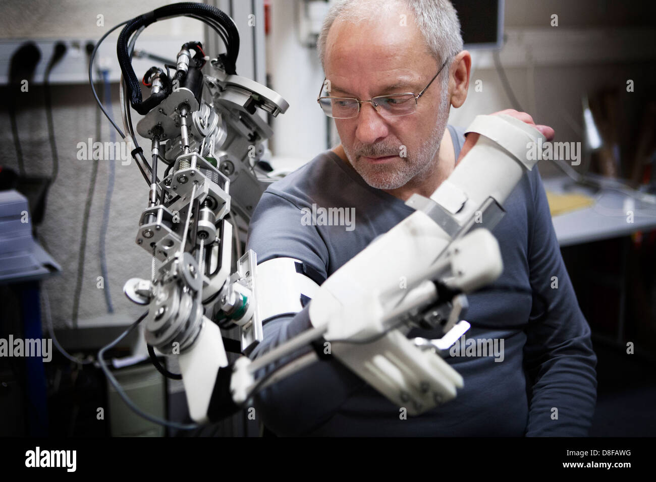Rehabilitation robotics hi-res stock photography and images - Alamy