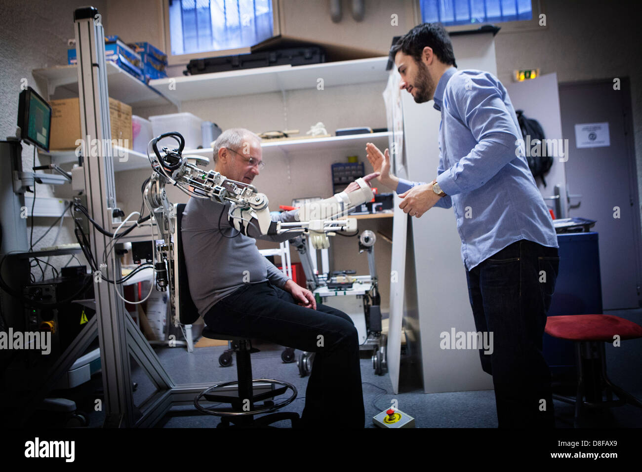 Rehabilitation robotics hi-res stock photography and images - Alamy