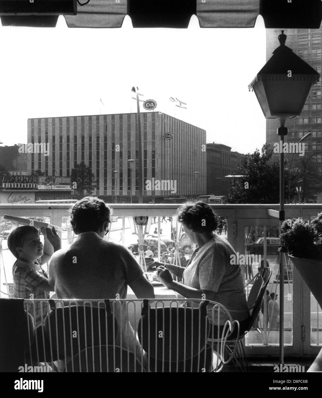 View of the shopping mall C&A in Berlin, which was opened on the 14th ...