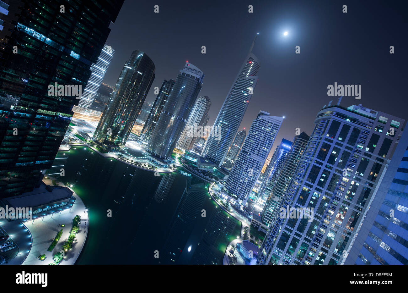Skyscrapers of New Dubai, UAE Stock Photo - Alamy