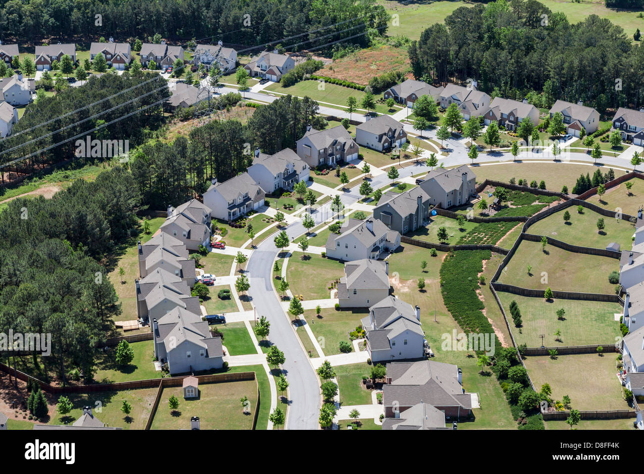 Suburb america hi-res stock photography and images - Alamy