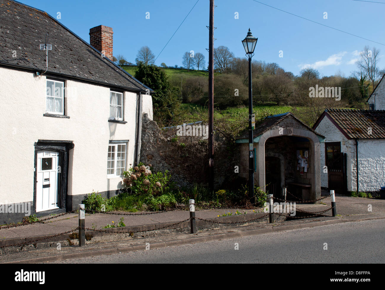 Axmouth village, Devon, England, UK Stock Photo - Alamy