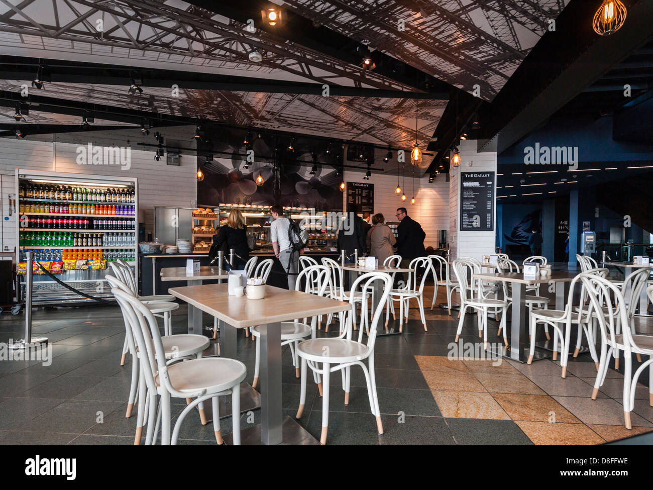 Self Service Café Stock Photo - Alamy