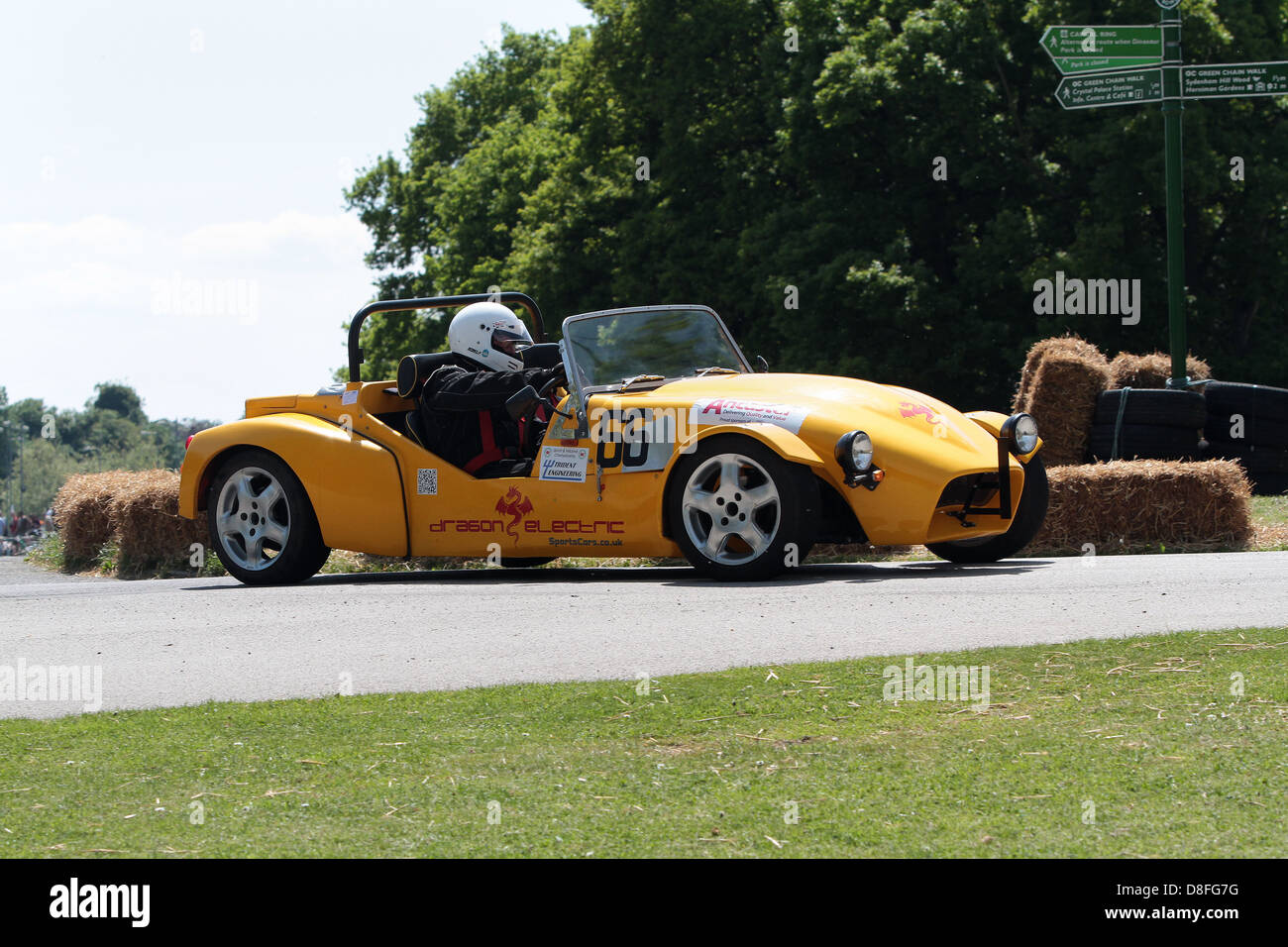 Vindicator Sprint Electric car Stock Photo - Alamy