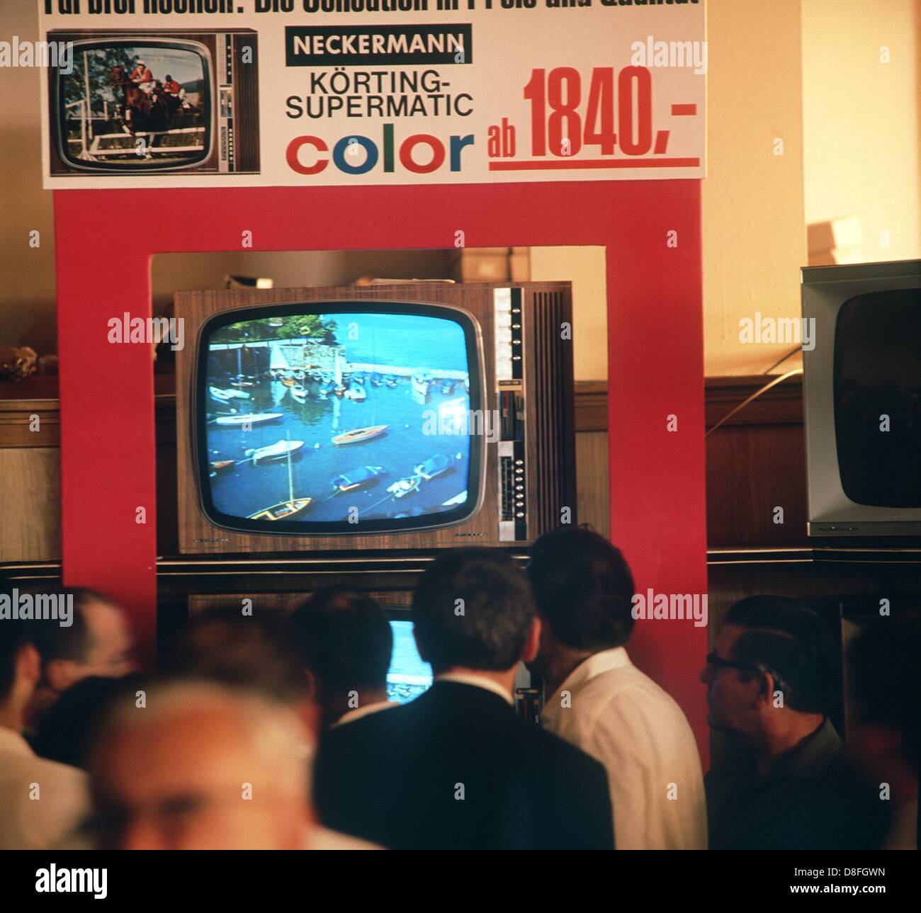 Britain First Colour Tv