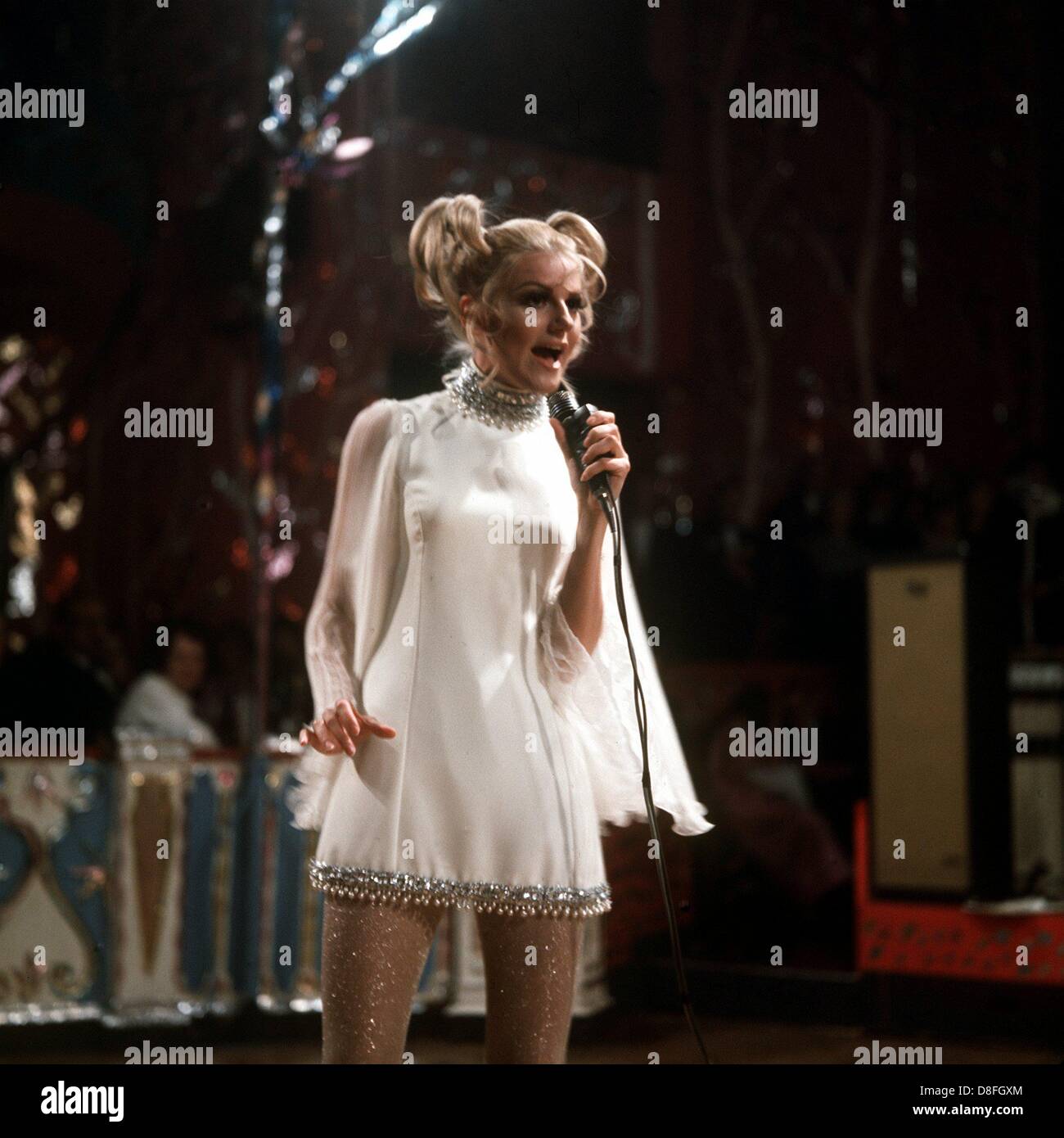 Singer Peggy March at the Madame Ball in Munich in 1970 Stock Photo - Alamy