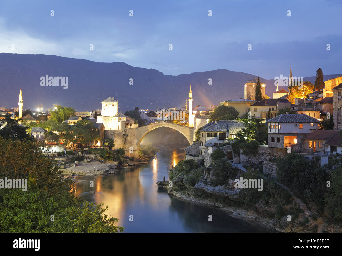 Bosnia and Herzegovina, Mostar, Old Bridge, Stari Most, UNESCO World ...