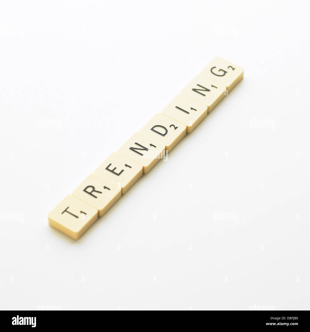 Trending word hi-res stock photography and images - Alamy