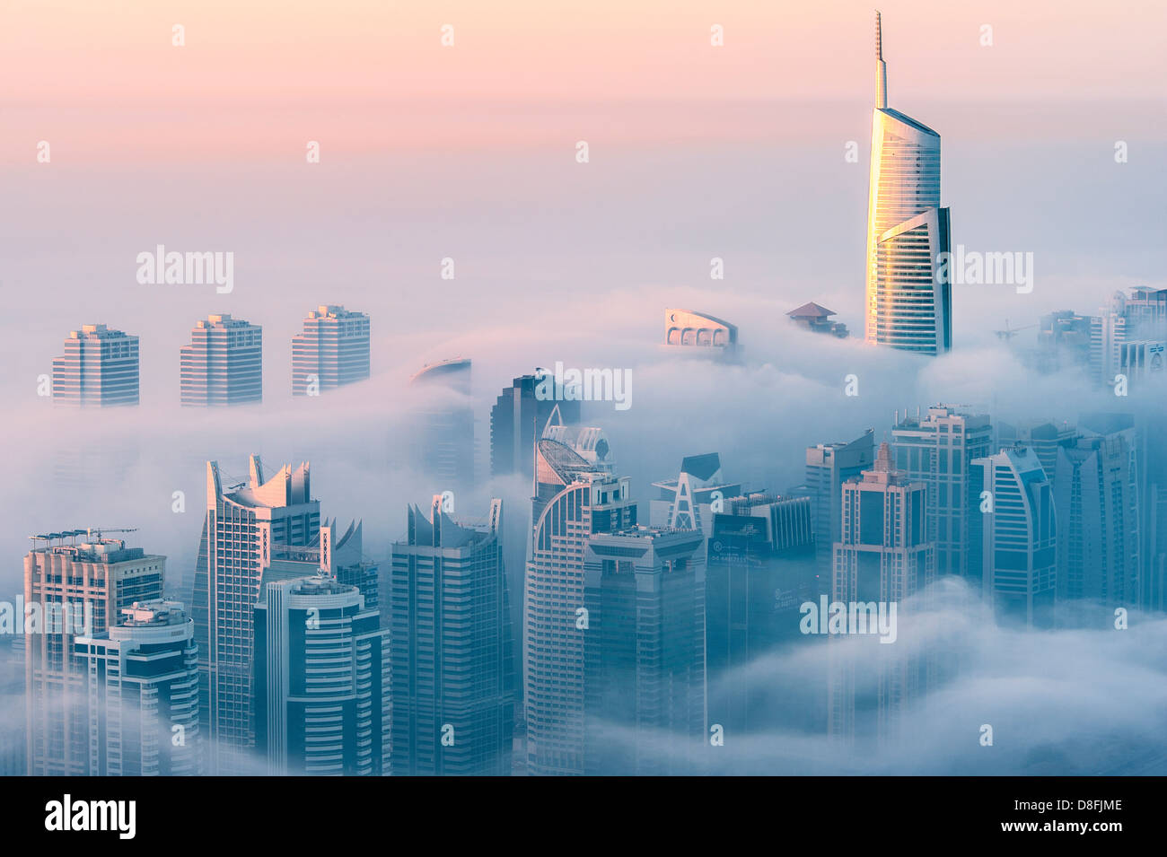 Jumeirah lake towers hi-res stock photography and images - Alamy
