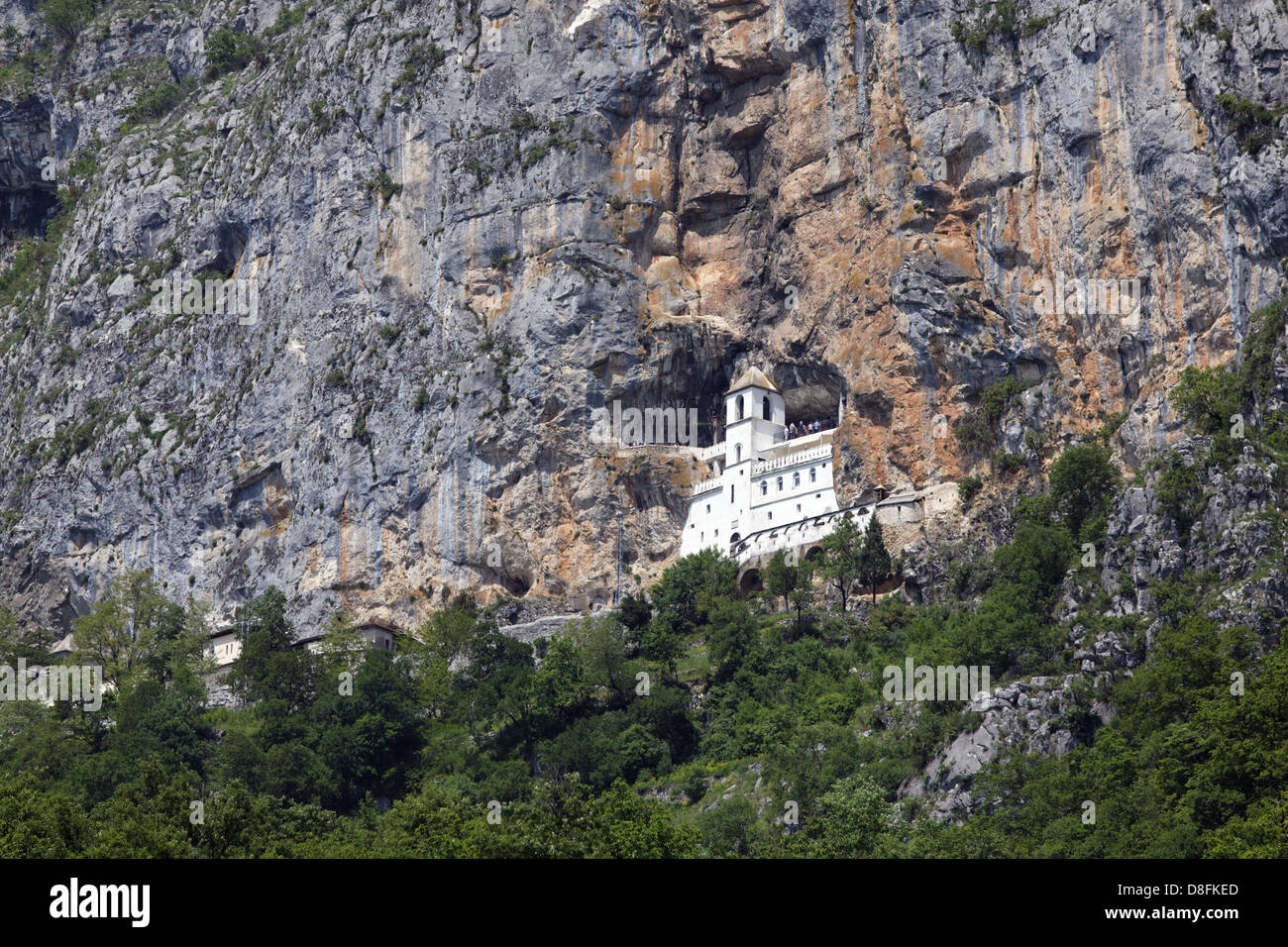 Monastery of Ostrog, Montenegro; Ostrog Kloster Saint Basil of Ostrog ...