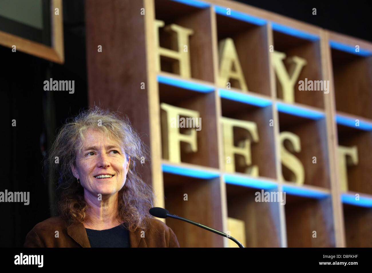 Hay on Wye, UK. 27th May 2013. Pictured: Lucy Boyd. Re: The Telegraph ...