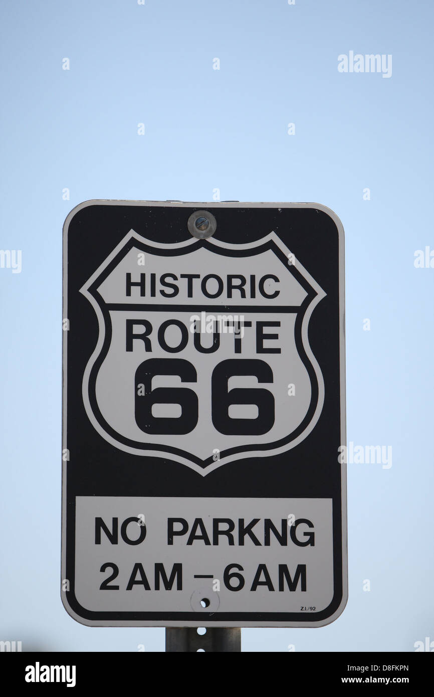 route 66 sign Stock Photo - Alamy