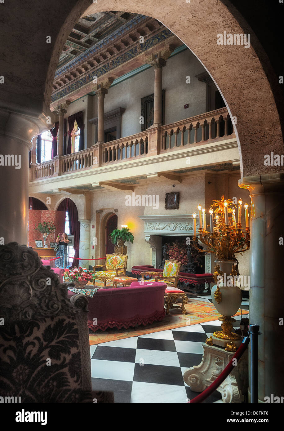 Ca'd'Zan Mansion The John Ringling home in Sarasota Florida Stock Photo ...