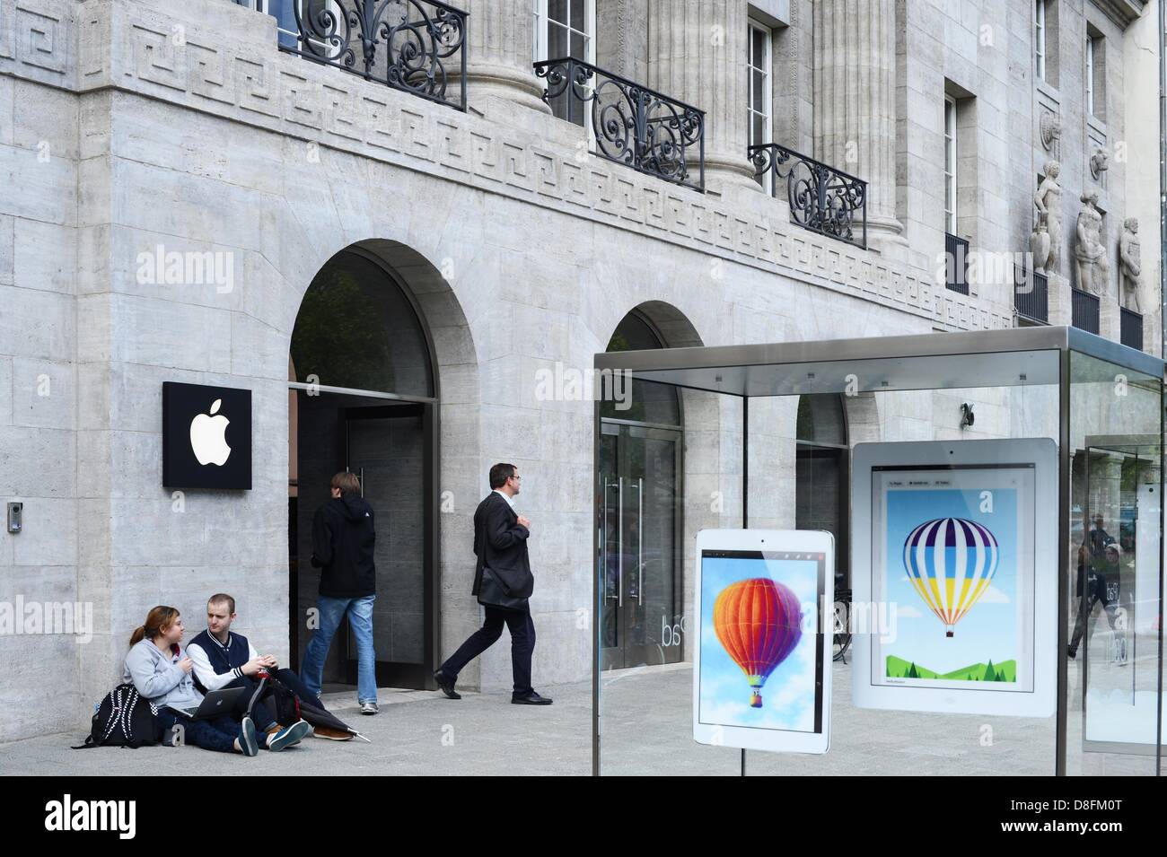 The first Apple Store is pictured in Berlin-Charlottenburg, Germany, 27 ...