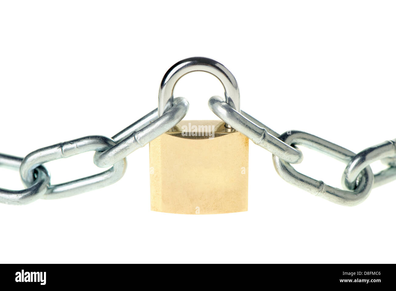 The lock with chain Stock Photo - Alamy