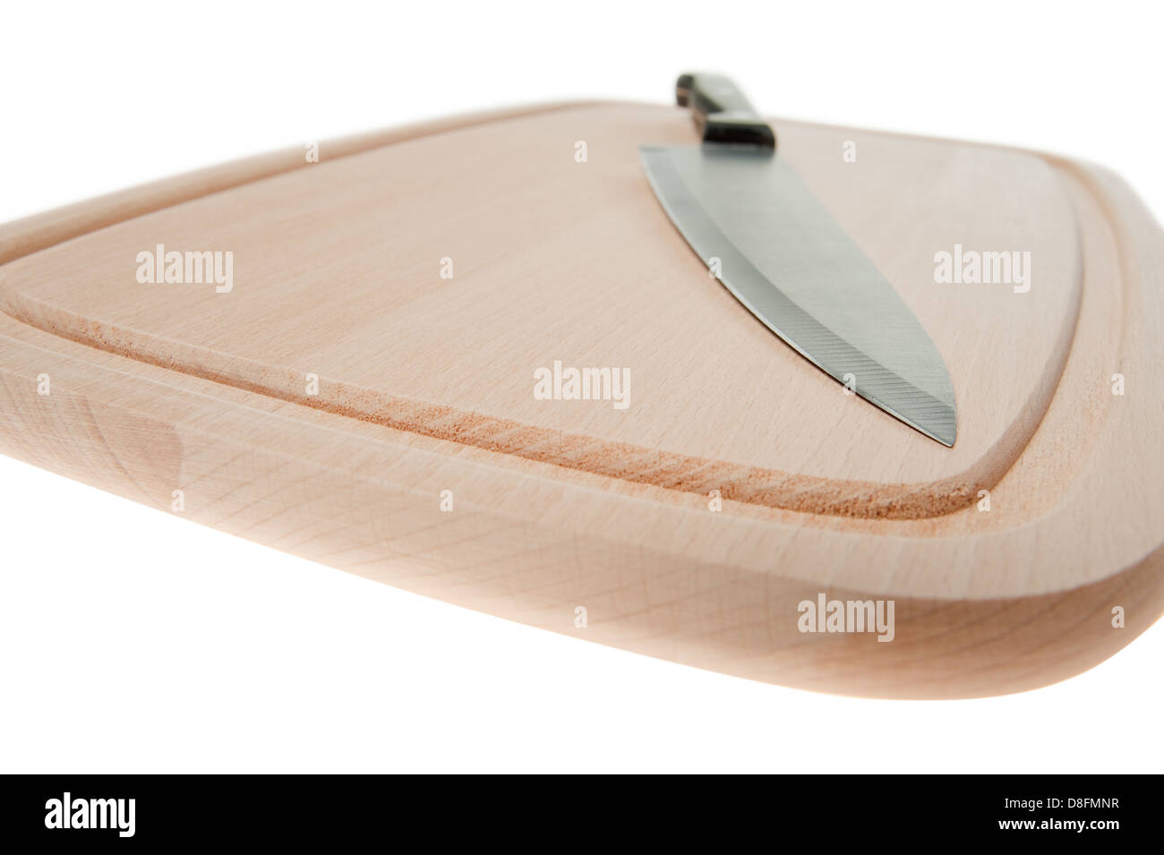 Knife and board for cutting food Stock Photo - Alamy