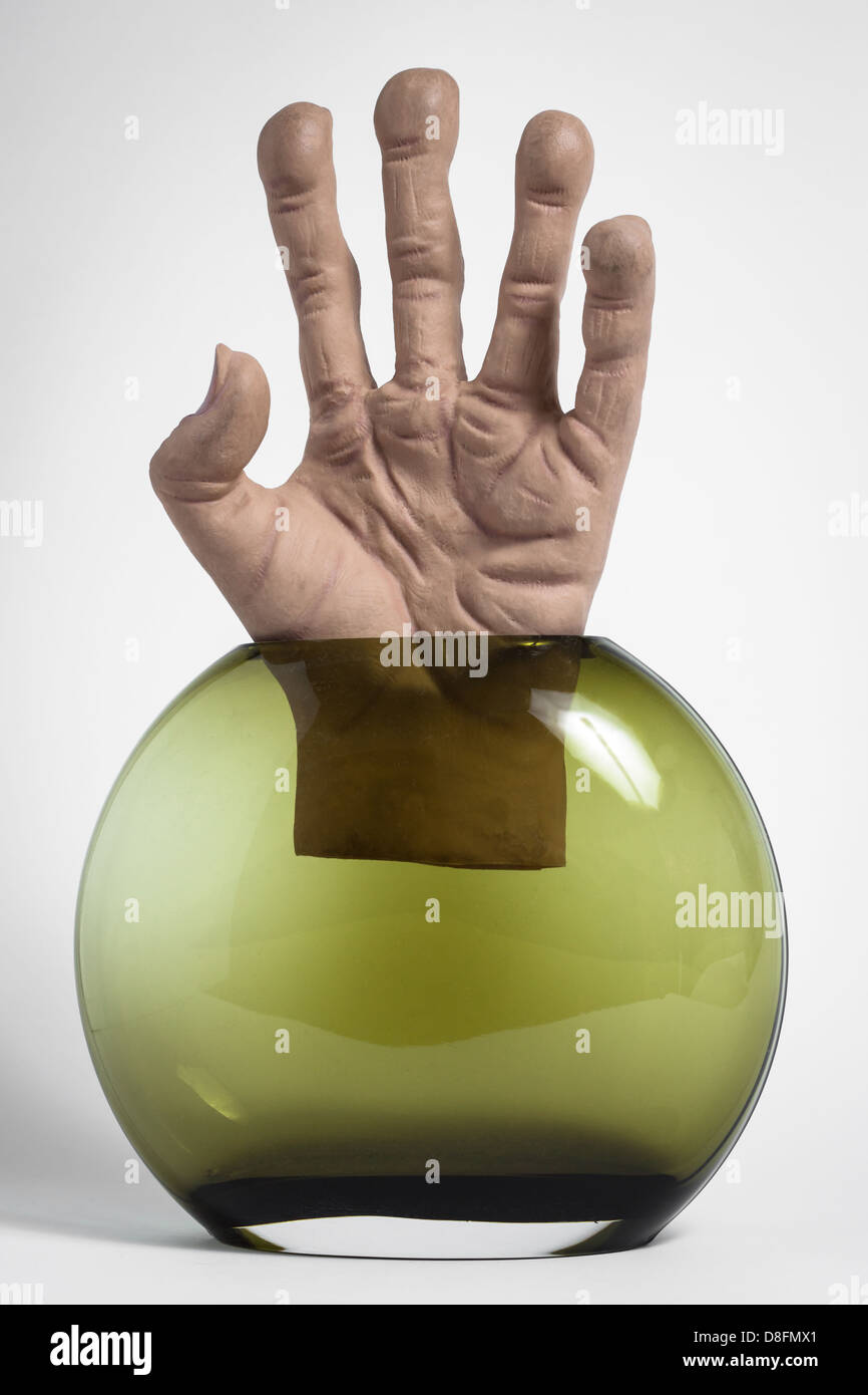 Rubber hand hi-res stock photography and images - Alamy