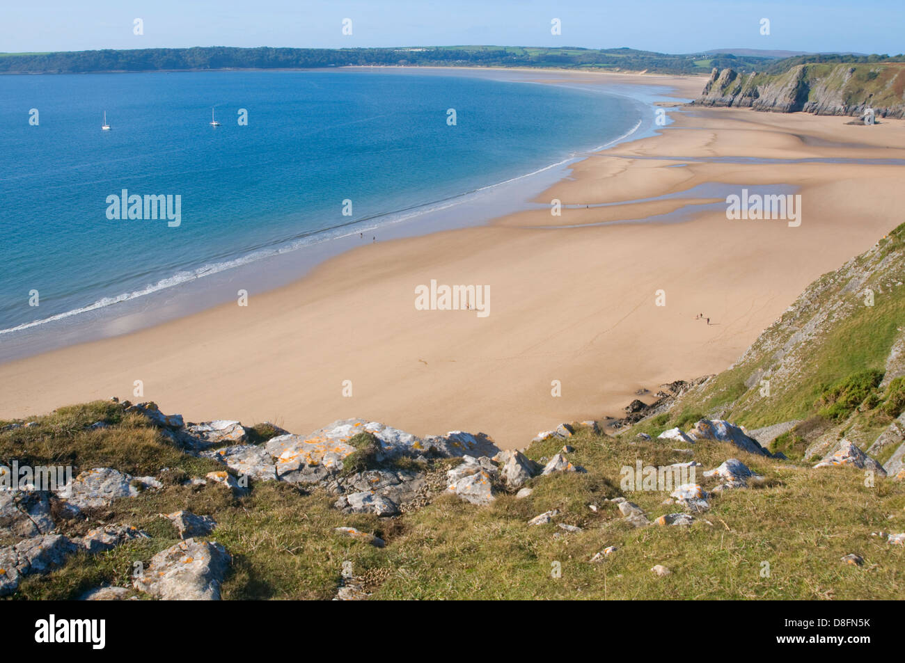 A Gower beach Stock Photo - Alamy