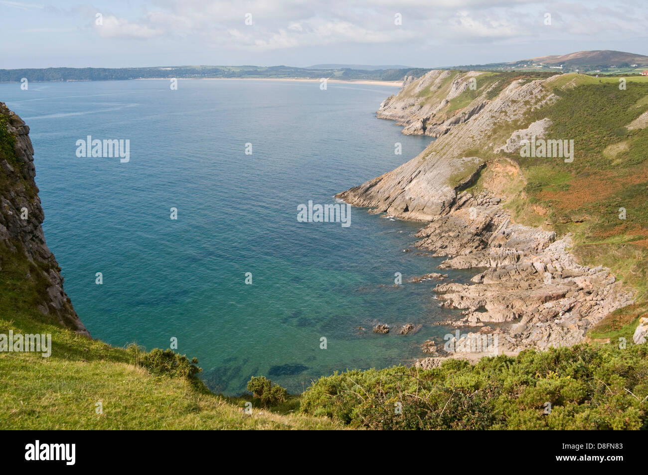 A Gower beach Stock Photo - Alamy