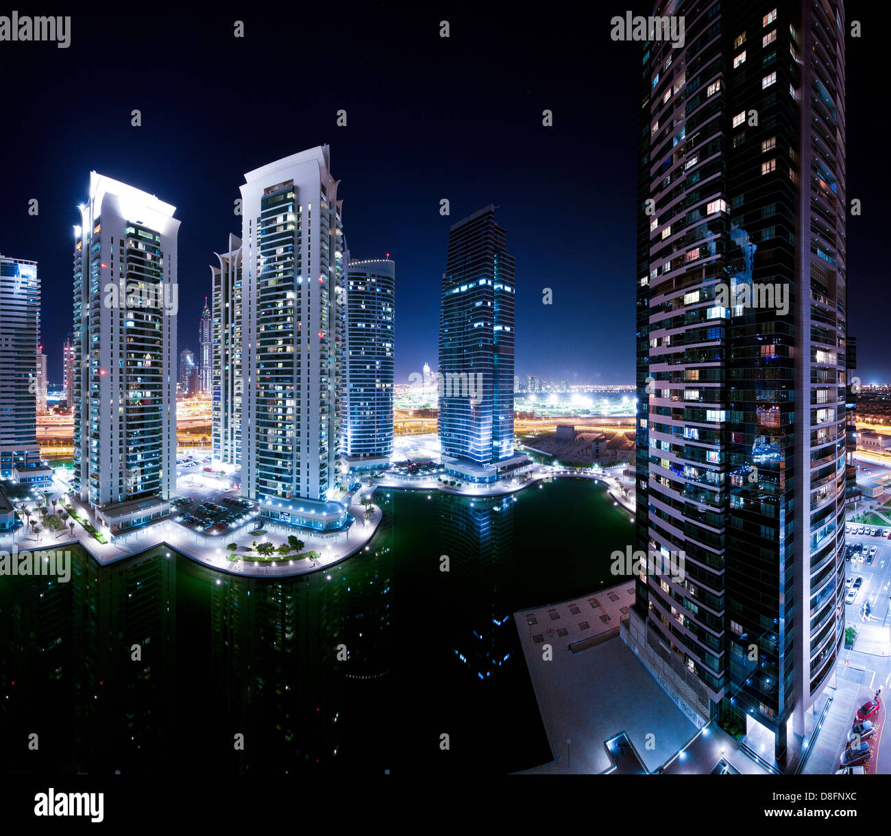 Jumeirah lake towers hi-res stock photography and images - Alamy