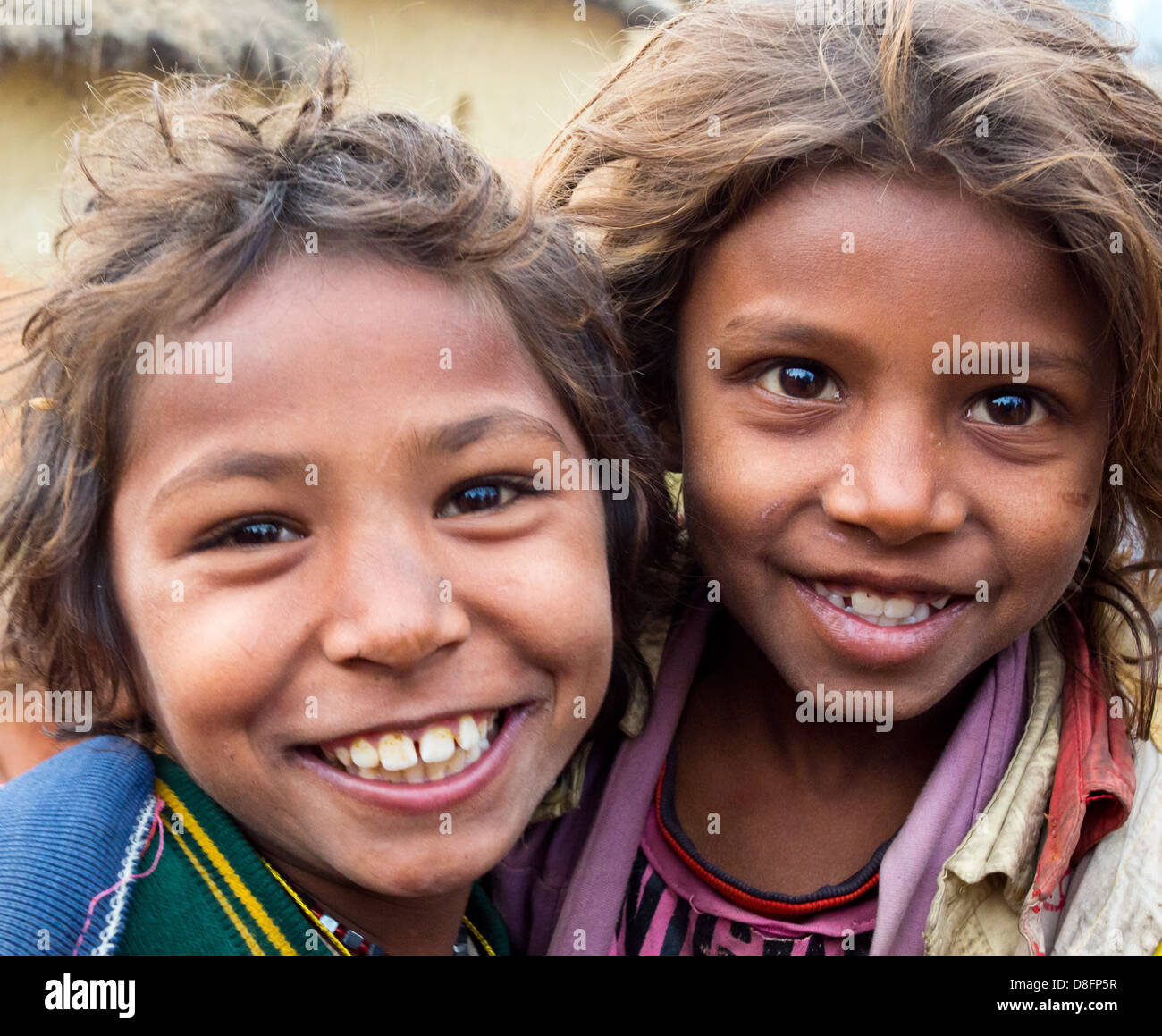 Nepali poverty village terai hi-res stock photography and images - Alamy