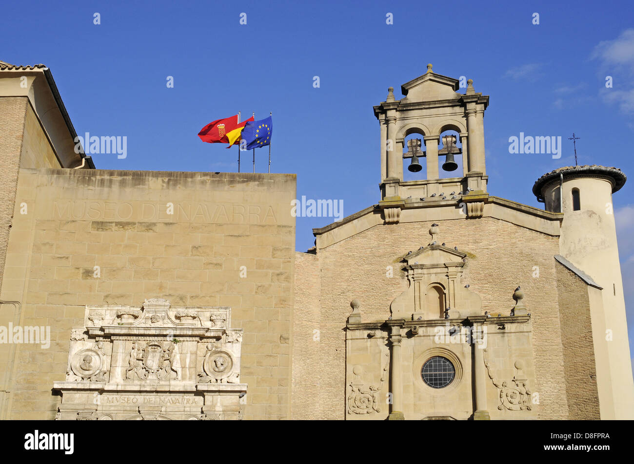 Museo de Navarra Stock Photo - Alamy