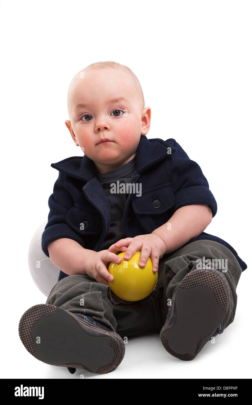 boy with ball Stock Photo - Alamy