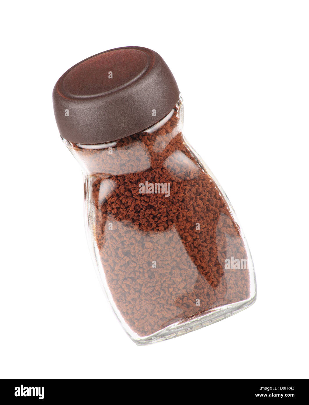 Jar of Instant Coffee Isolated Stock Photo - Alamy