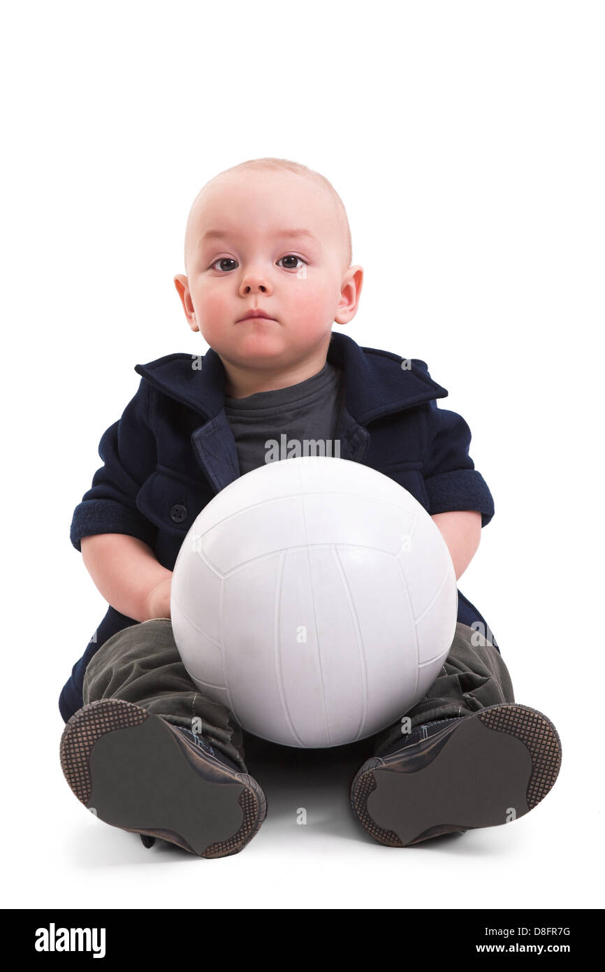 boy with ball Stock Photo - Alamy