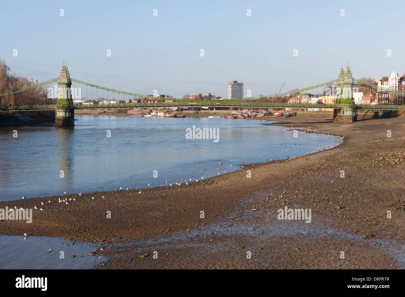 Hammersmith Bridge London Stock Photo - Alamy